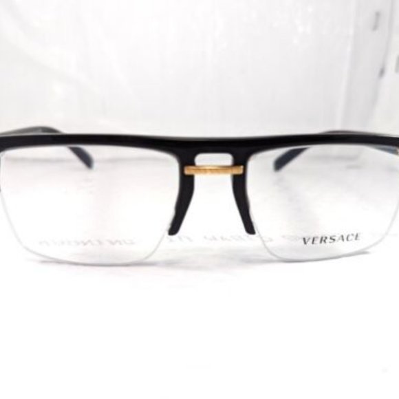 Versace | Accessories | Versace Frame 3269 Greca Aegis Gb 55 Black ...